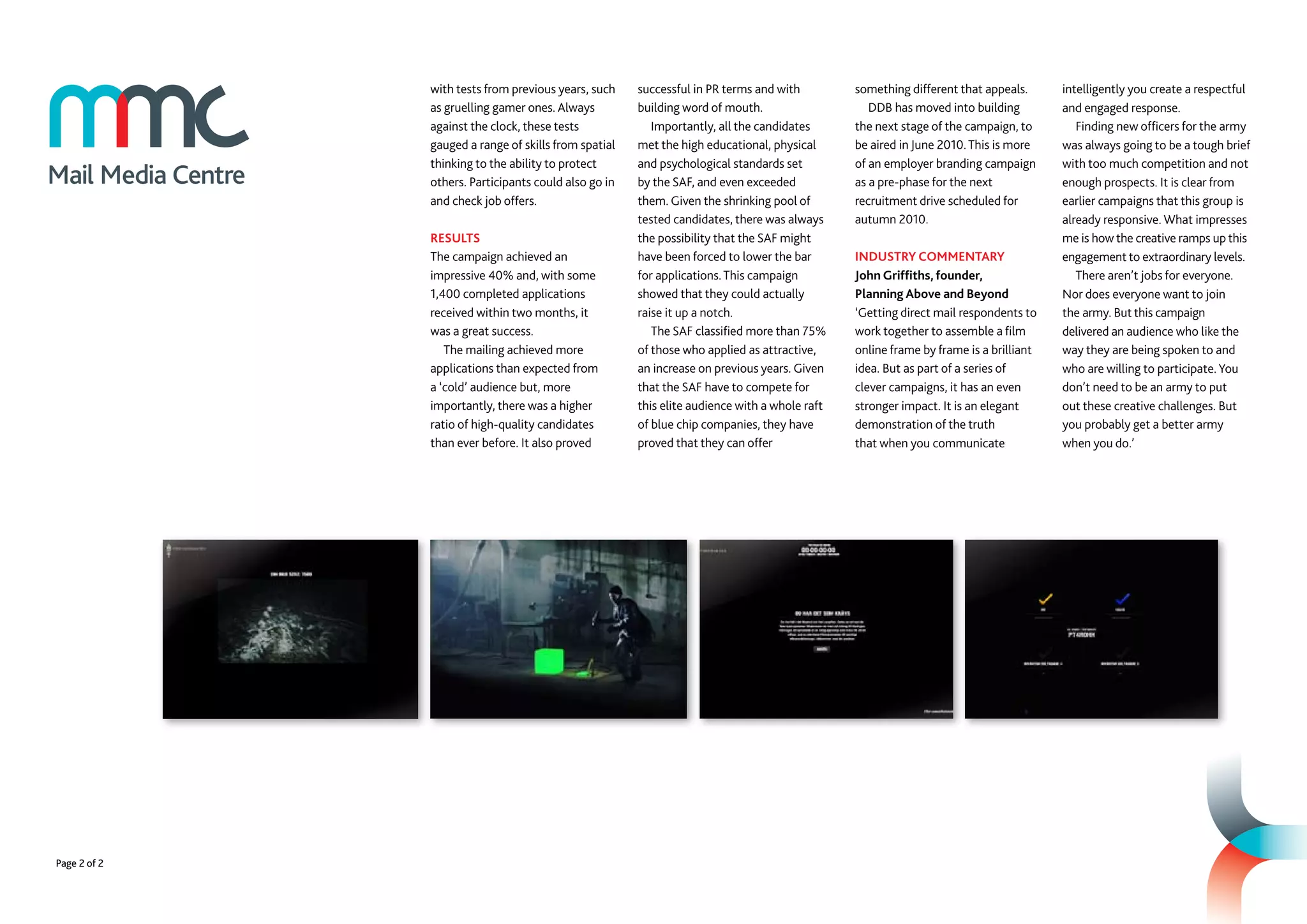 MMC Mail Case Study | PPT