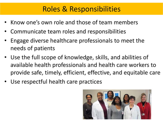 Interprofessional Collaborative Practice Education: Values ...