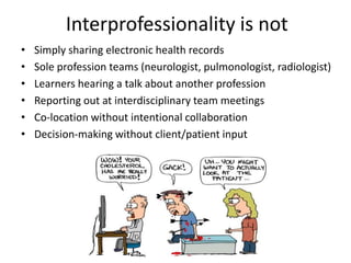 Interprofessional Collaborative Practice Education: Values, Communication & Tools | PPTX