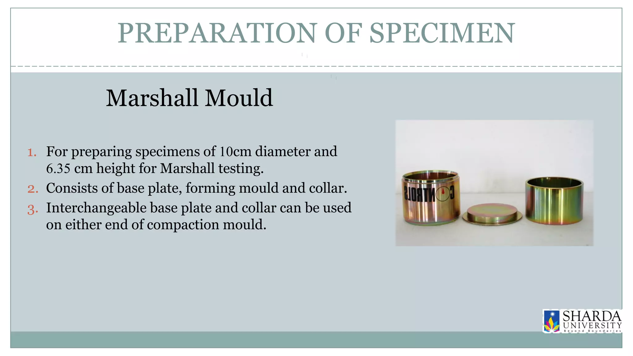 Marshall Mix Design | PPT