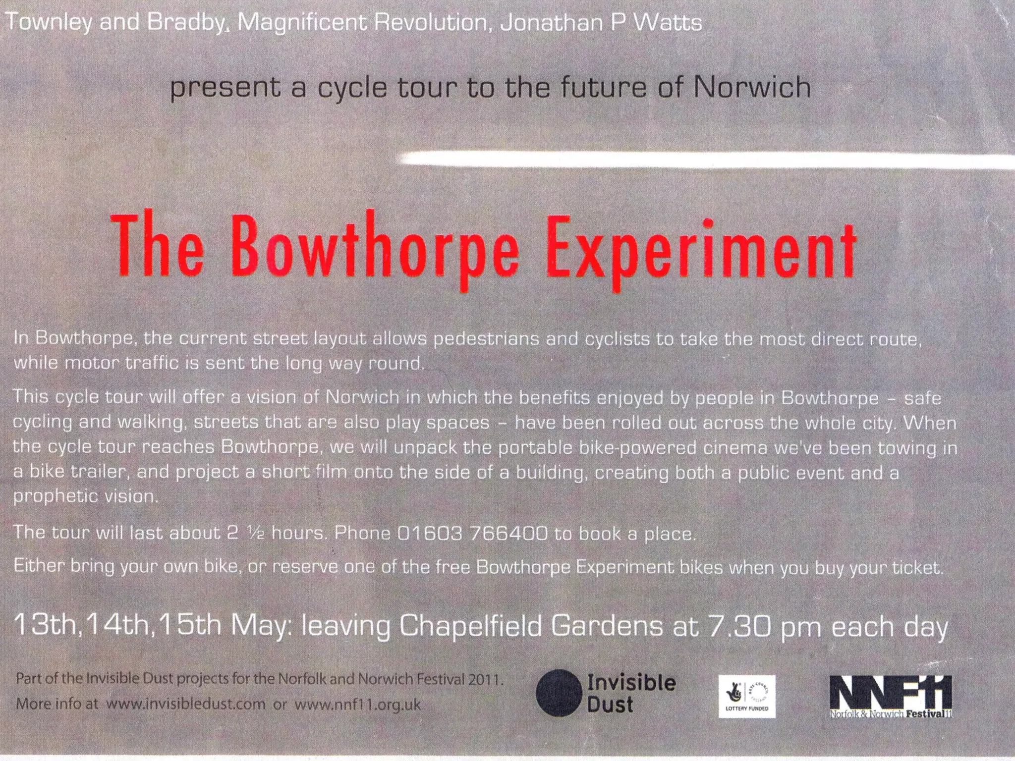 Performance, sustainable futures and community experiment: Enjoyment ...