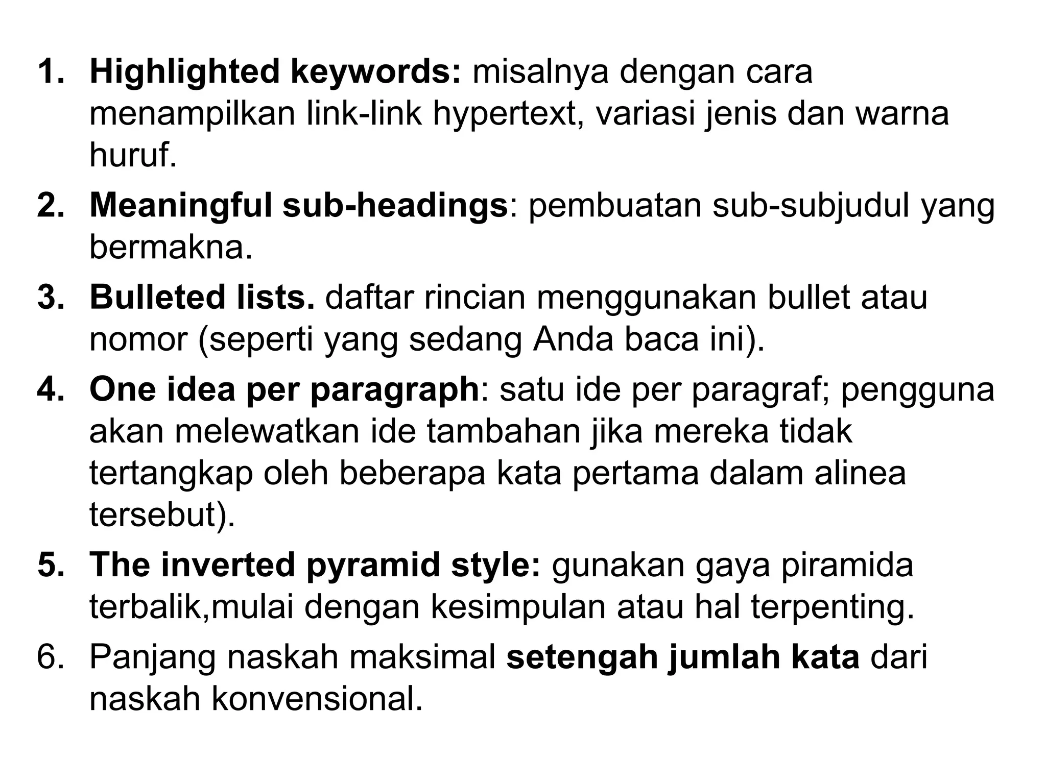 Gaya Penulisan Naskah Digital | PPT