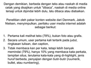 Gaya Penulisan Naskah Digital | PPT