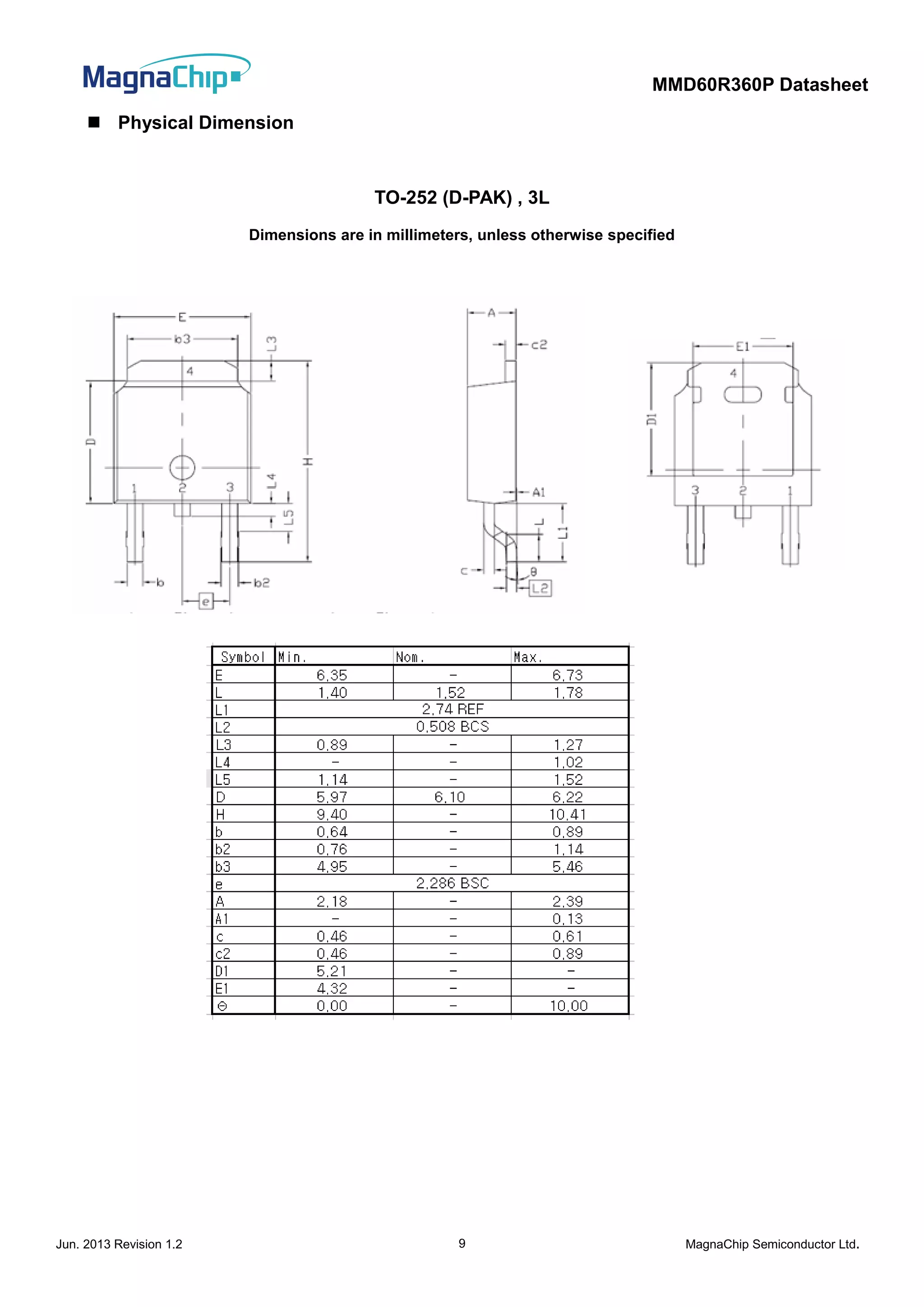 Original N-Channel Mosfet MMD60R360PRH 60r360p 306 TO-252 New ...