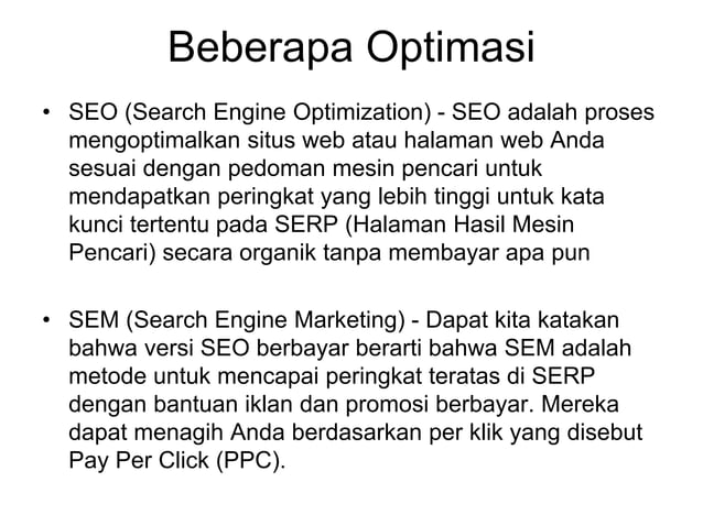Search Engine Optimization | PPT
