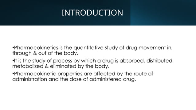 MMDD.pptx admet properties and pharmacokinetics | PPT
