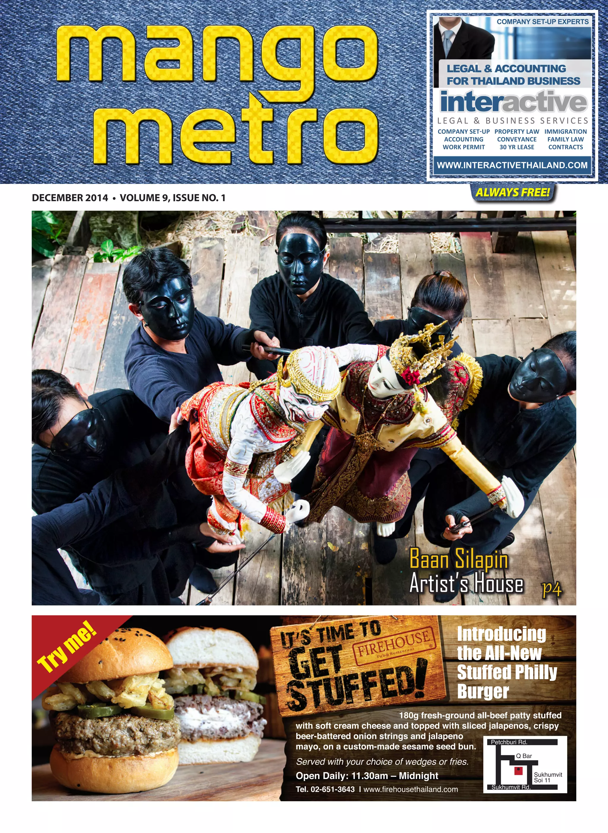 MANGO METRO Magazine | Bangkok | December 2014 | PDF