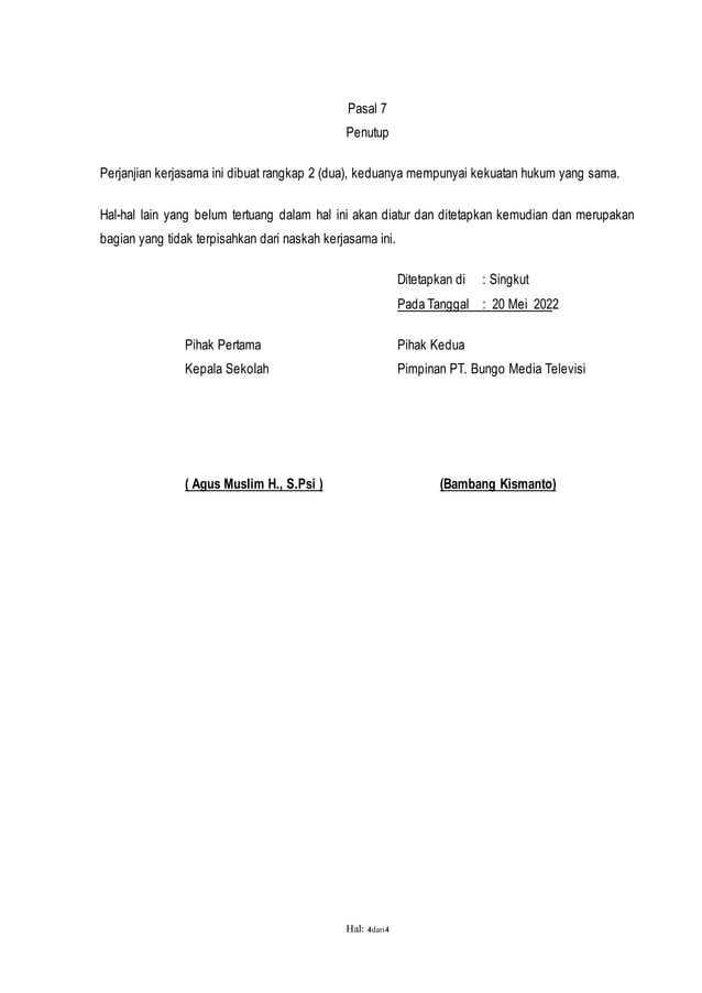 Nota Kesepahaman smk dengan DUDI | DOCX