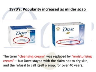 The evolution of Dove as a Brand | PPT