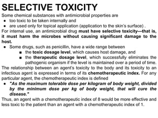 Microbes, Man and Environment (Antimicrobial and targets) .pptx