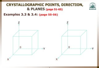 Mme 323 materials science week 3 - fundamental of crystallography | PPTX
