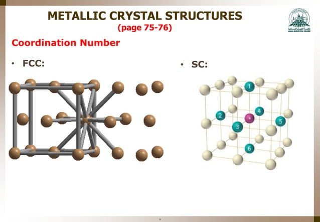 Mme 323 materials science week 4 - structure of crystalline solids | PPTX