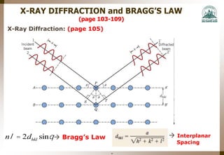 Mme 323 materials science week 4 - structure of crystalline solids | PPTX