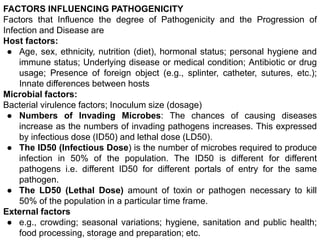 Microbes, Man and Environment (Microbial pathogenicity) .pptx