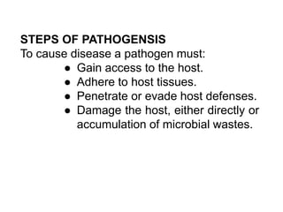 Microbes, Man and Environment (Microbial pathogenicity) .pptx
