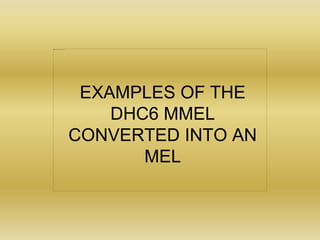 MMEL MEL PPT.ppt