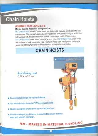JIB AND EOT CRANE By Mm Enterprise | PDF
