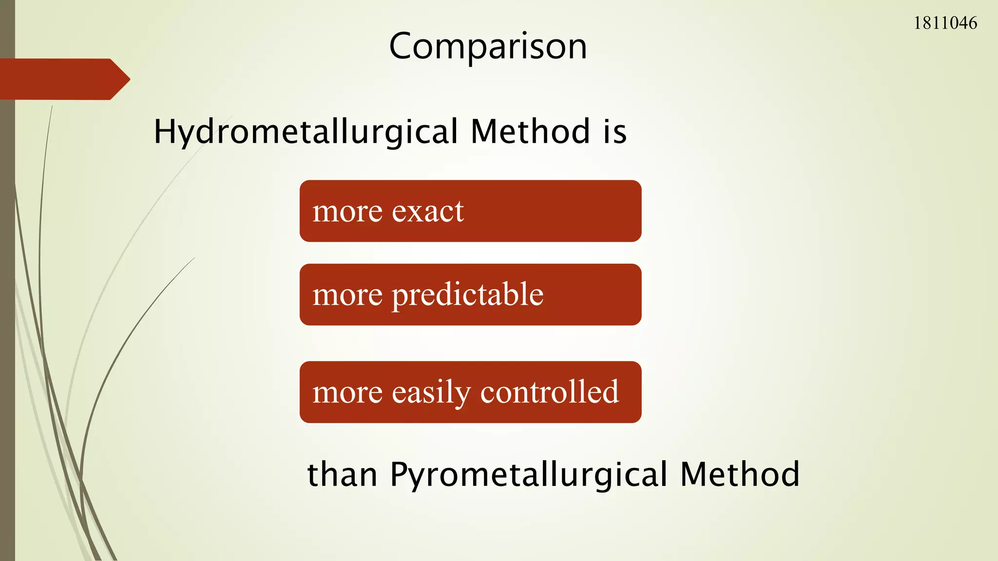A brief Idea on Hydrometallurgy & Pyrometallurgy | PPTX