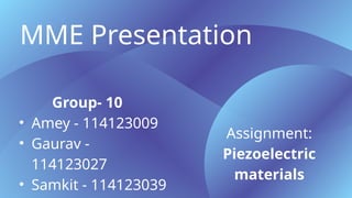 MME Presentation showing the flow of MME | PPT
