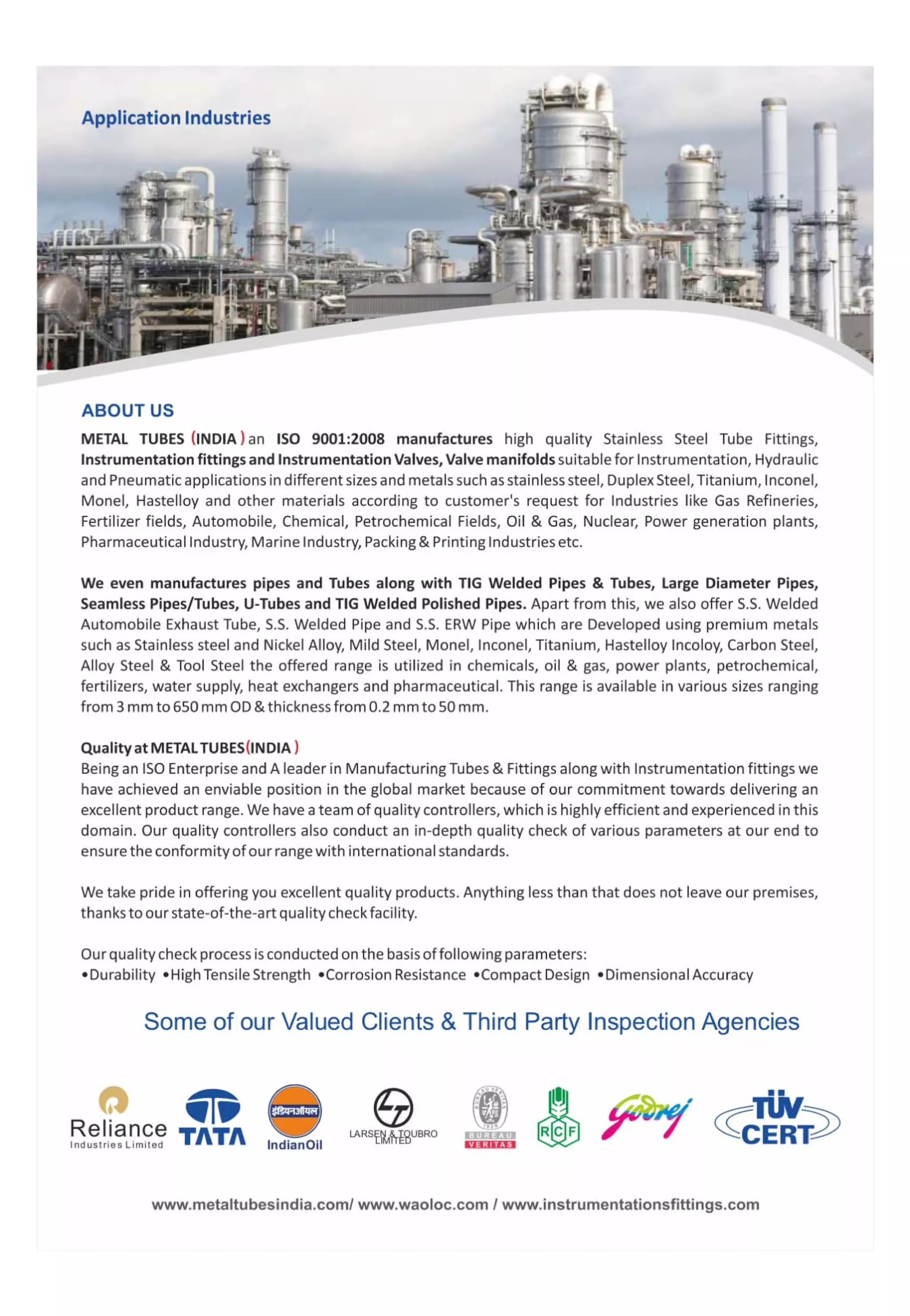 Stainless steel tubes manufacturers in india | PDF
