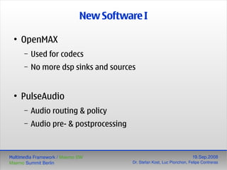 Maemo Multimedia Framework | PDF