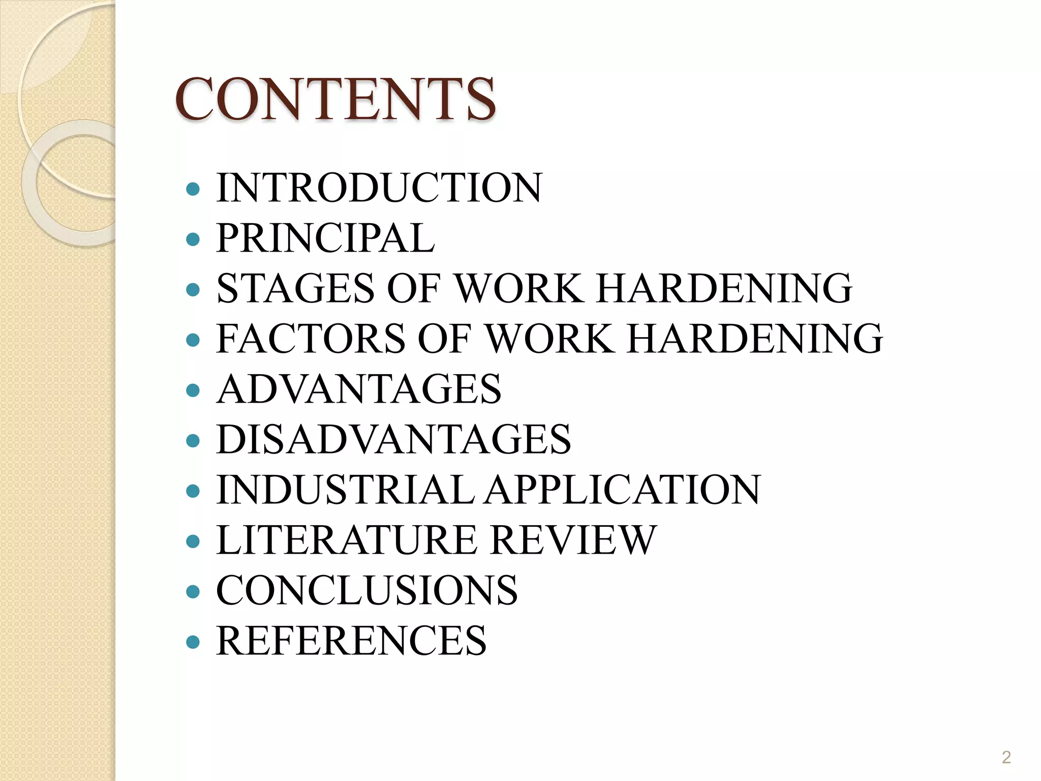 work hardening | PPTX
