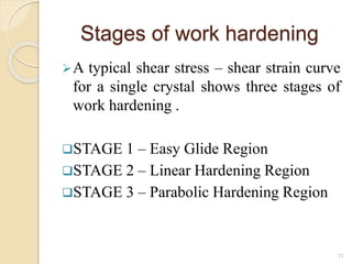 work hardening | PPTX
