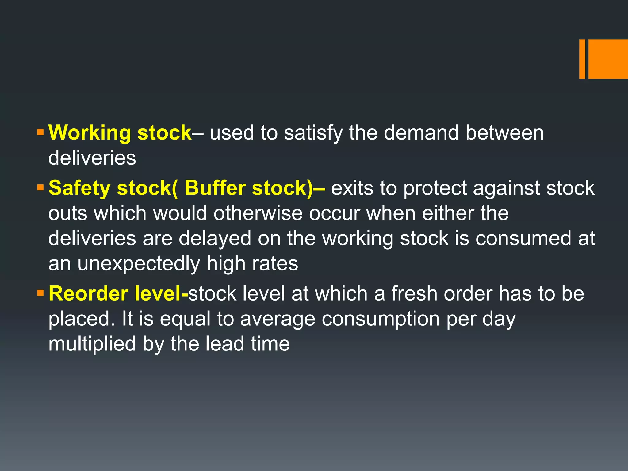 MATERIALS MANAGEMENT | PPTX
