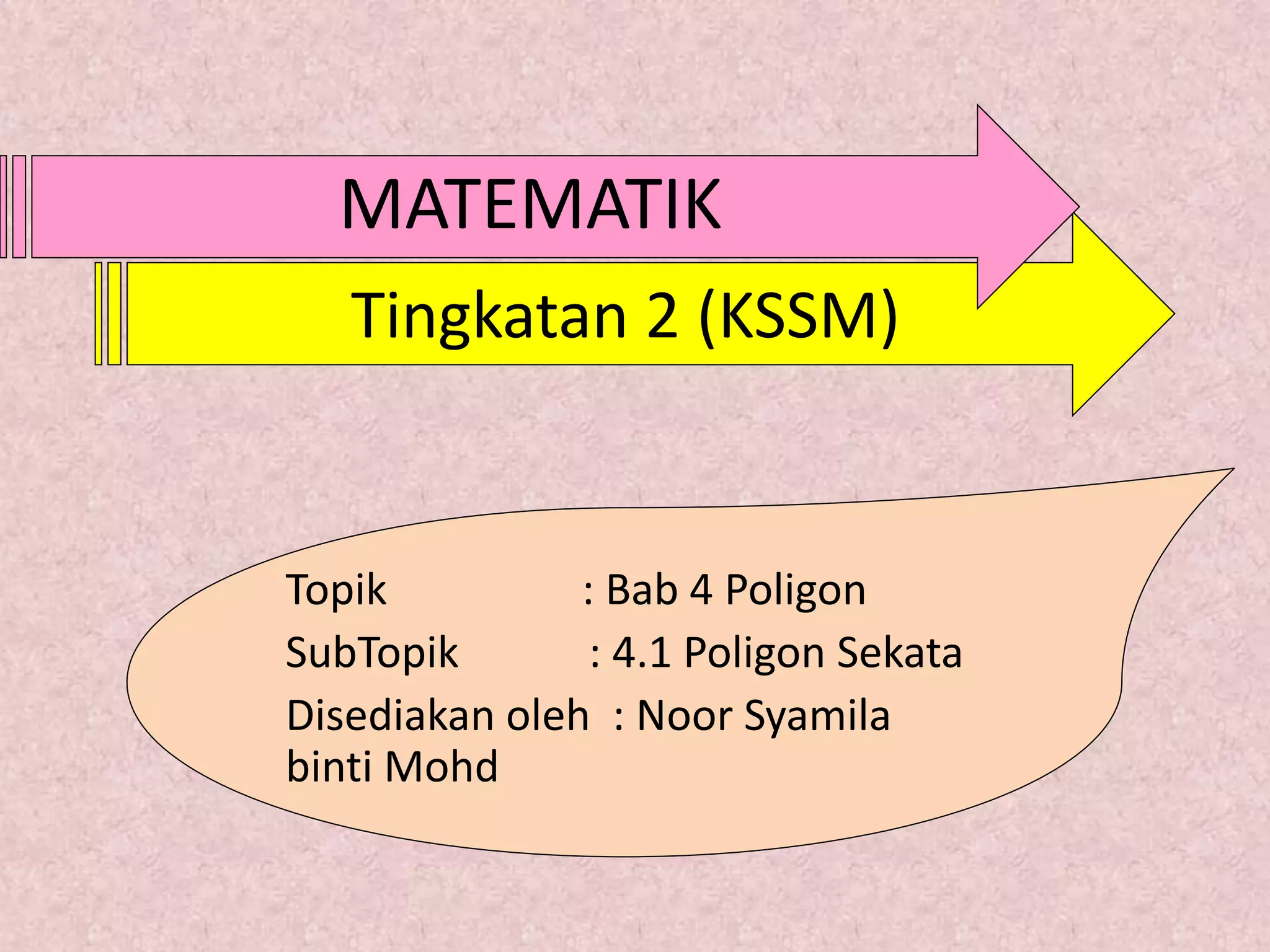 Matematik_poligon Ting 2 | PPTX