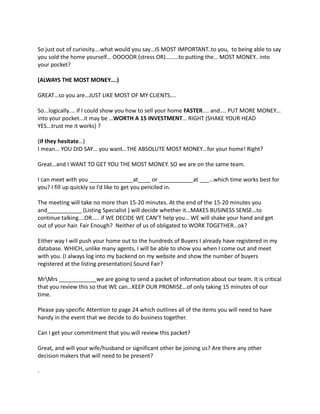 Mmg callsemmettfsbo script2 (1) | PDF