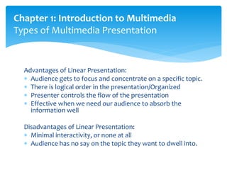 Multimedia Design Chapter 1 | PPTX