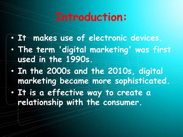 My Final project of MBA in Marketing | PPTX