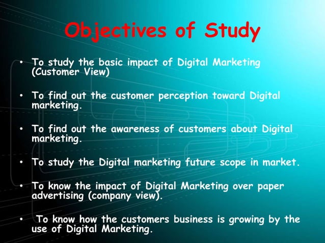 My Final project of MBA in Marketing | PPTX