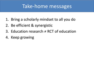 On becoming a scholar | PPTX