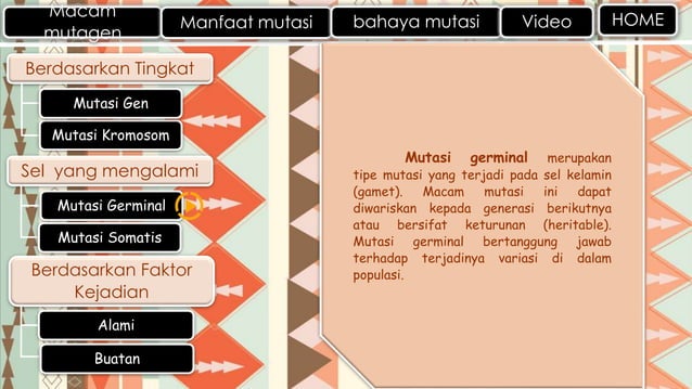 Multi Media Interaktif pembelajaran Mutasi - Biologi | PPSX