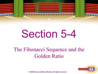 Exploring Number Theory: Fibonacci Sequence and the Golden Ratio in ...