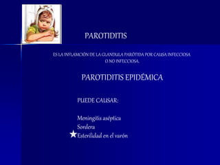 Virus de Influenza y Parotiditis | PPS