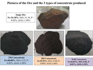 Development of Impurities Removal Process for Low-Grade Iron ores using ...