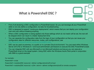 Mmik powershell dsc_slideshare_v1 | PPT