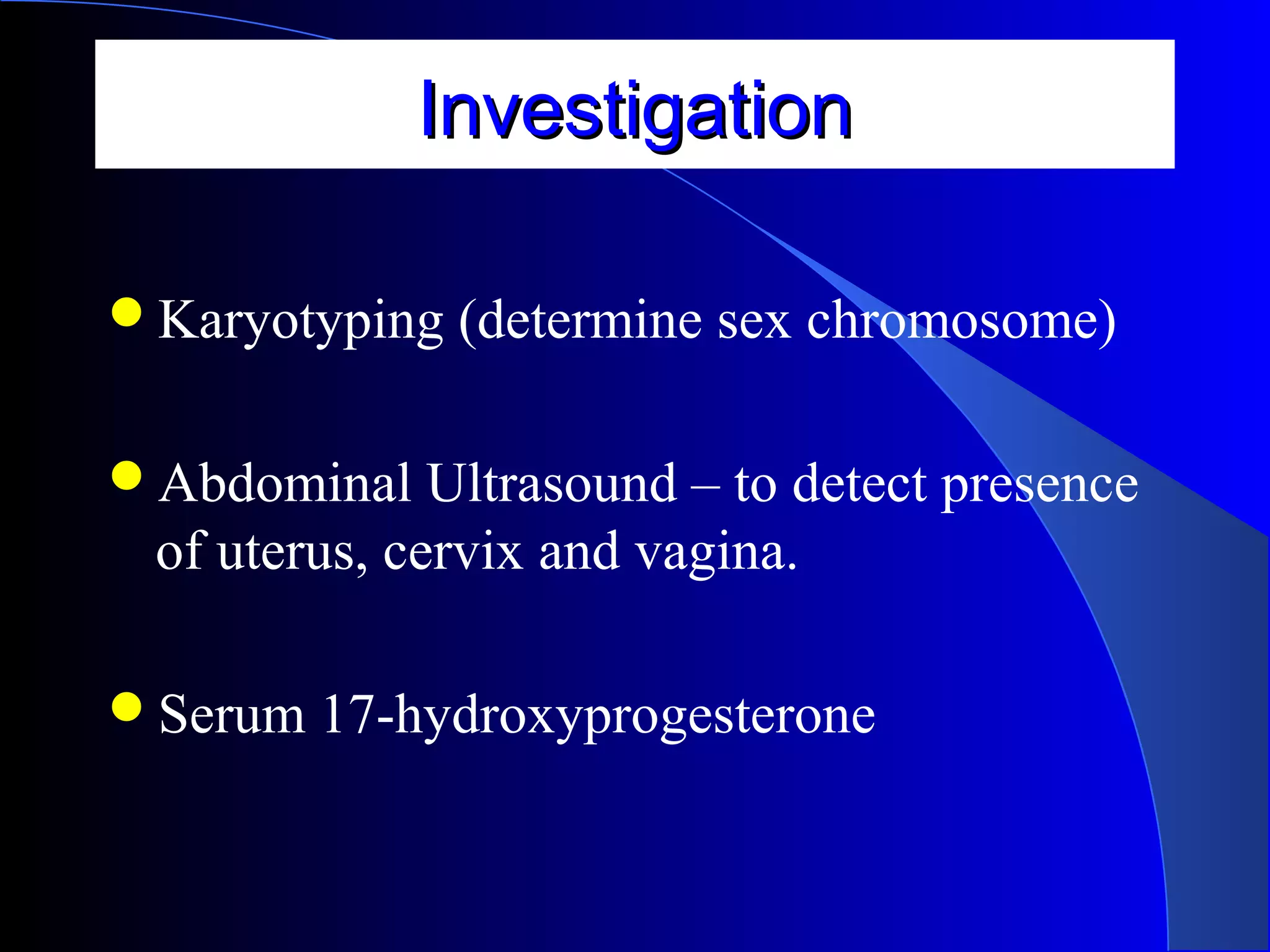 INTERSEX FOR UNDERGRADUATE | PPT