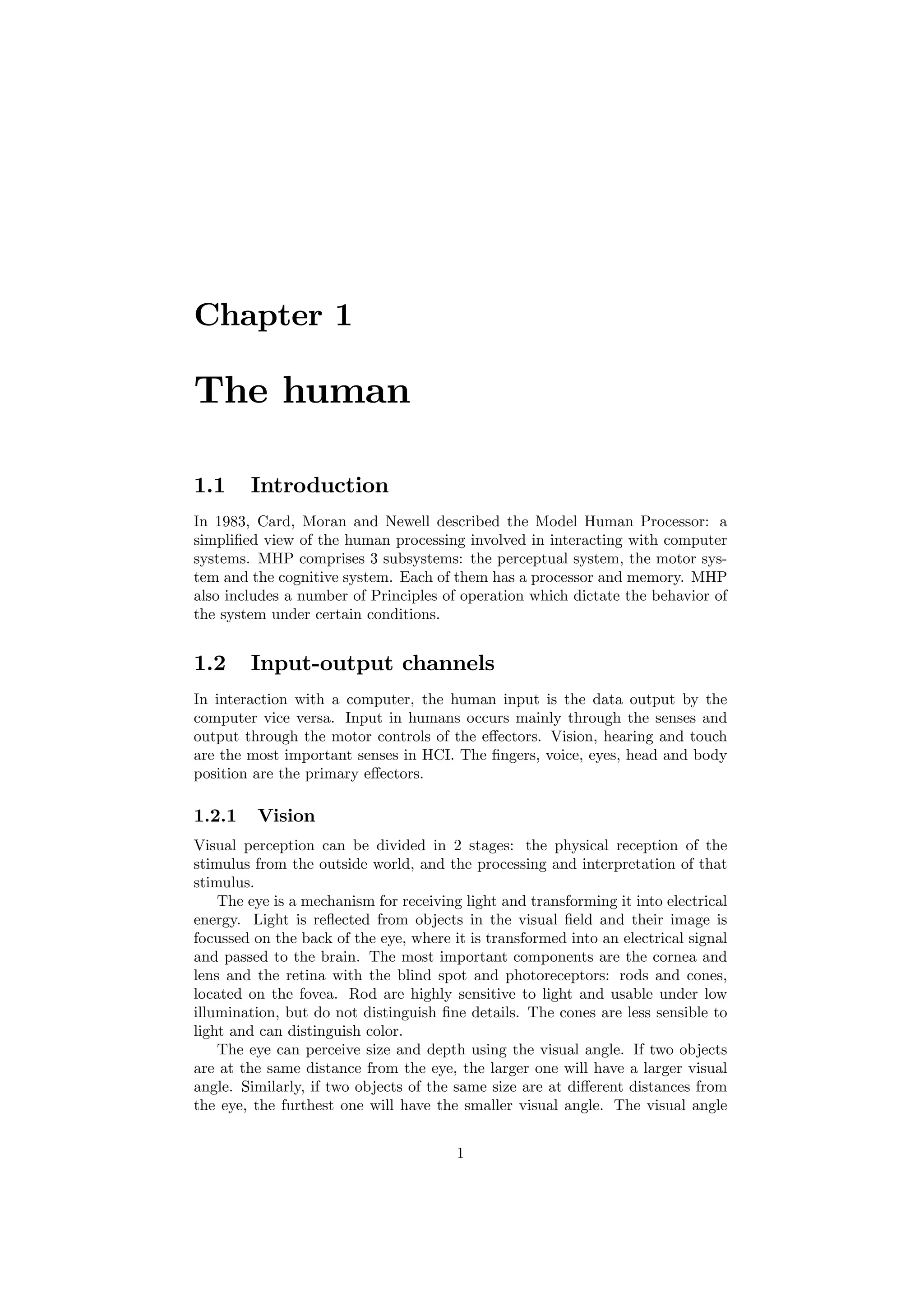 Mmi summary of hci book by aln dix | PDF