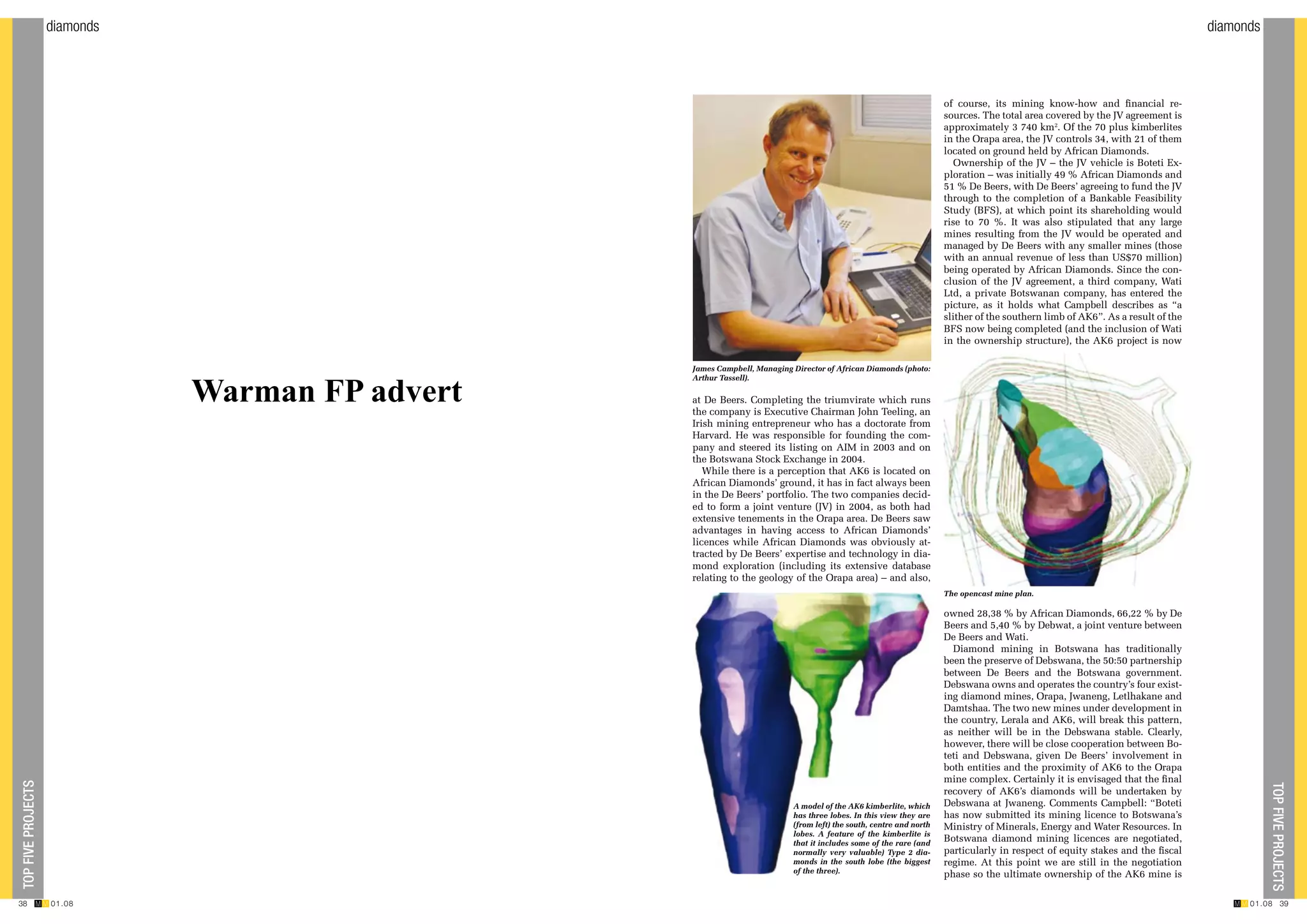 Modern Mining Jan 2007 AK6 | PDF