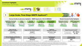 MMJ Investor Deck | PPT