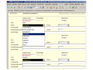 MMKA Adlib bruikleenregistratie | PPT