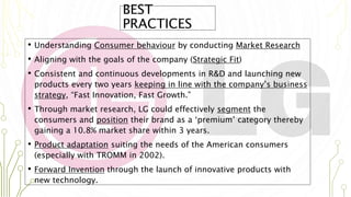LG Marketing Case Study | PPTX