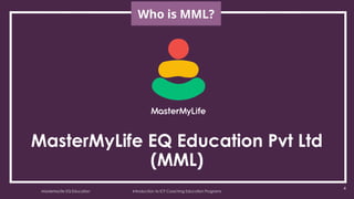 MML ICF ACTP GCCP SHORT PPT.pptxpppppoooooolk | PPT