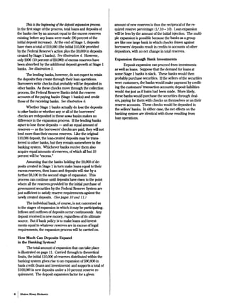 Modern Money Mechanics | PDF