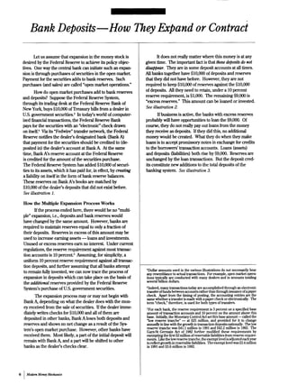 Modern Money Mechanics | PDF | Currencies | Economy