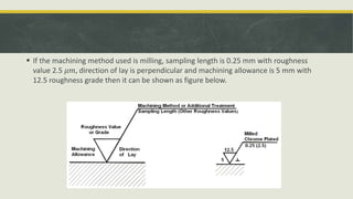 Mechanical Measurement & Metrology - Surface finish. | PPTX