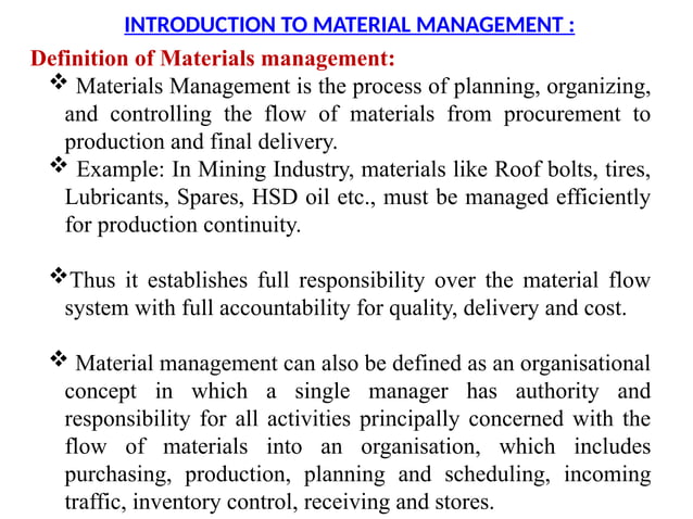 Materials Management and purchase management.pptx